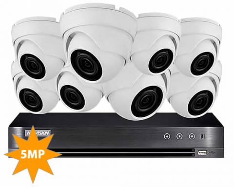 8x Camera Installed Home CCTV Security Systems