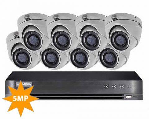 Hikvision 8 Camera 5MP Home CCTV Security System