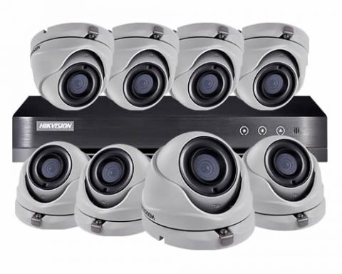 Hikvision 8 Camera Home CCTV Security System